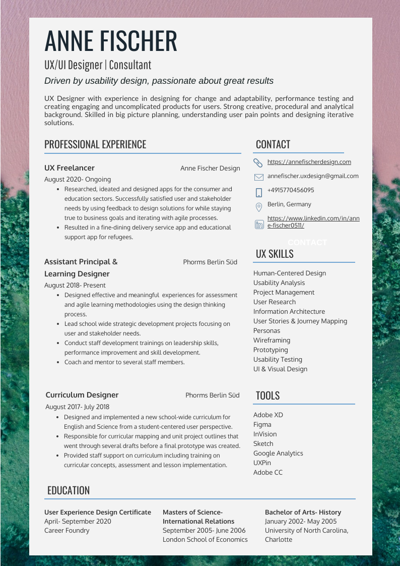 About – Anne Fischer Design